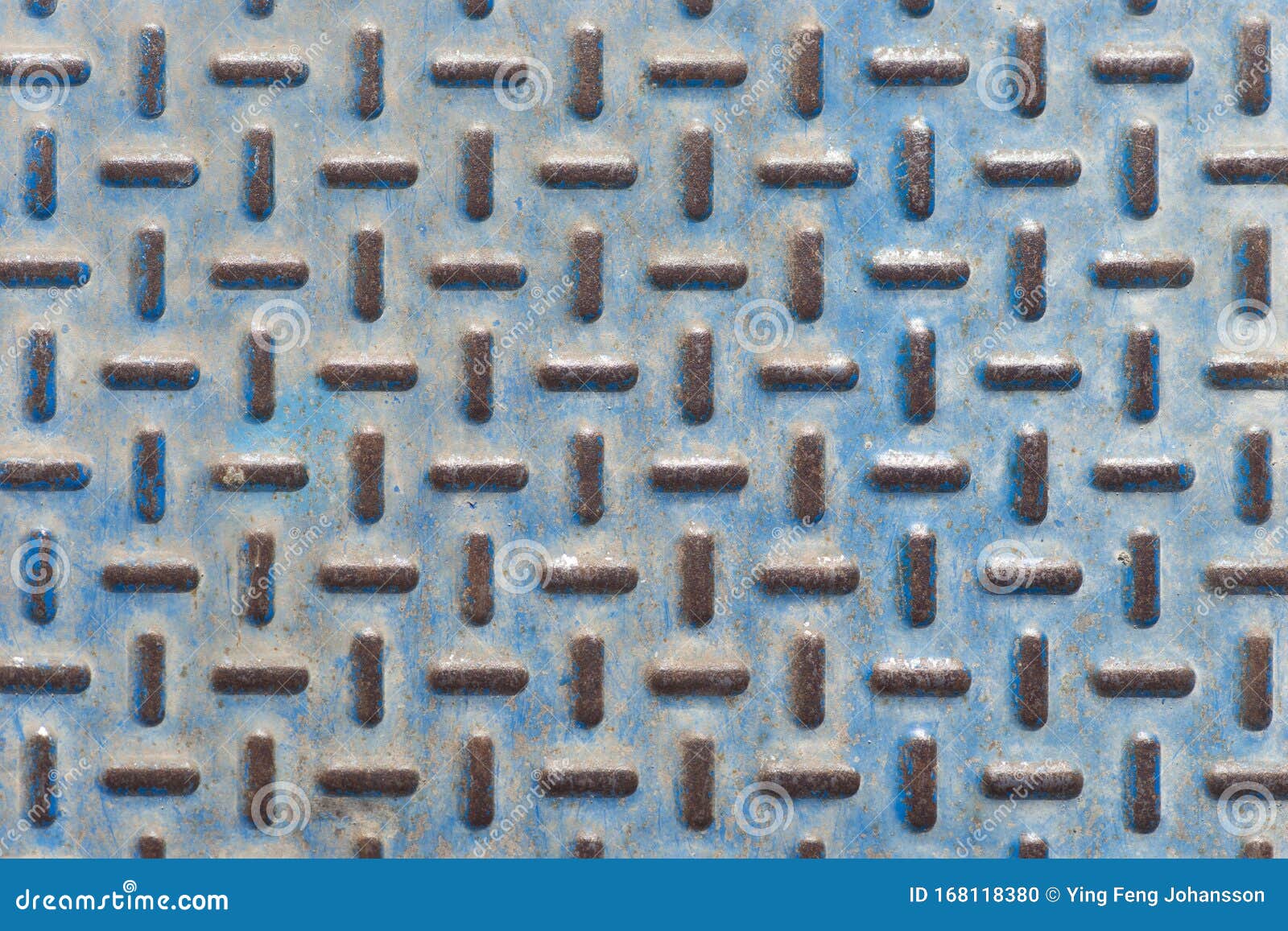 Rusty old blue meta stock photo. Image of metal, blue - 168118380