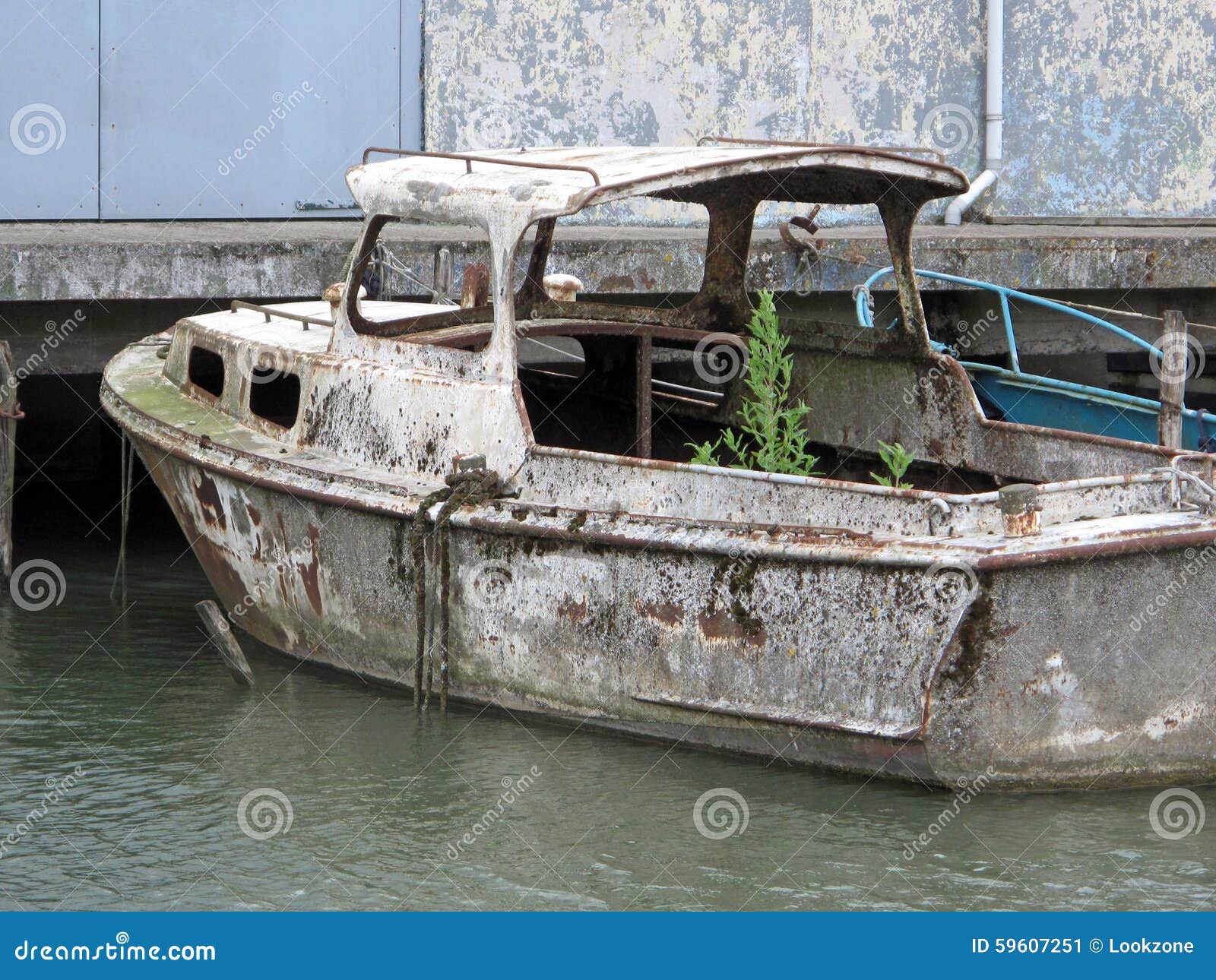 Rusty Old Boat stock image. Image of jetty, forgotten - 59607251