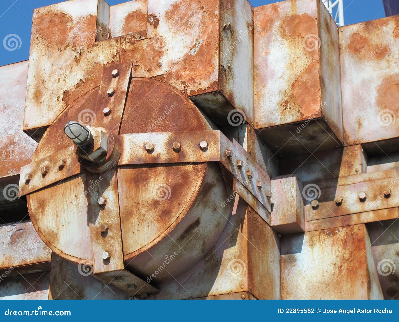 Rusty old boiler stock photo. Image of copper, industry - 22895582