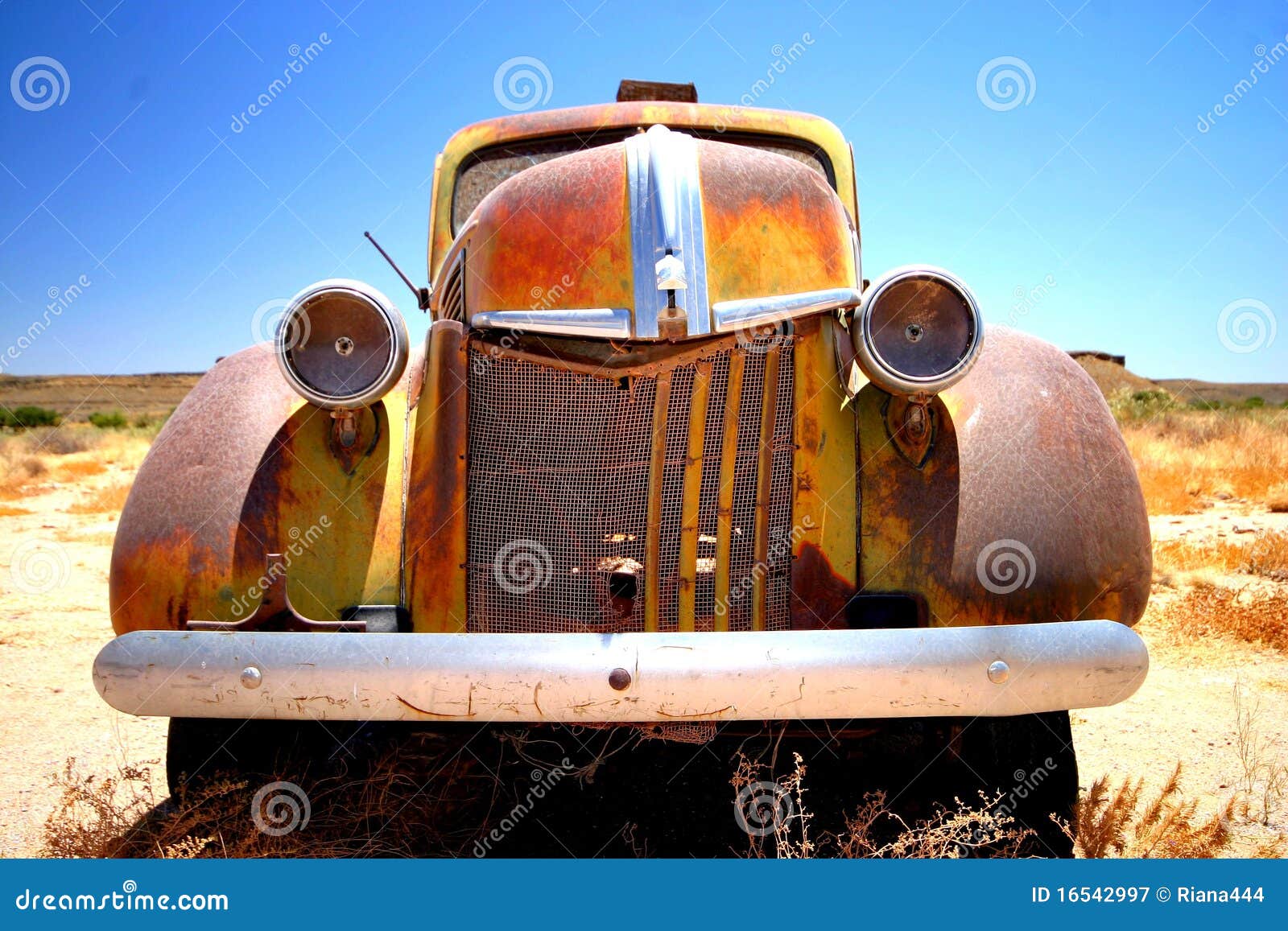 Rusty Old Car