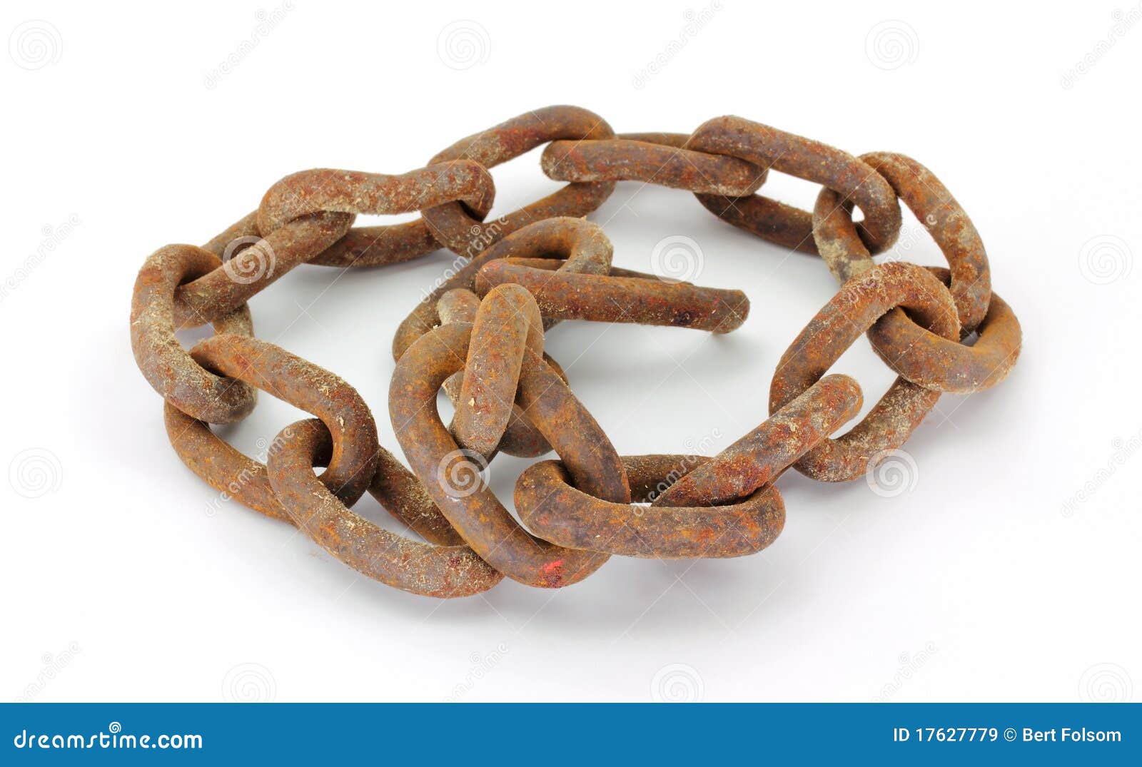 Rusty Old Chain Royalty Free Stock Images - Image: 17627779
