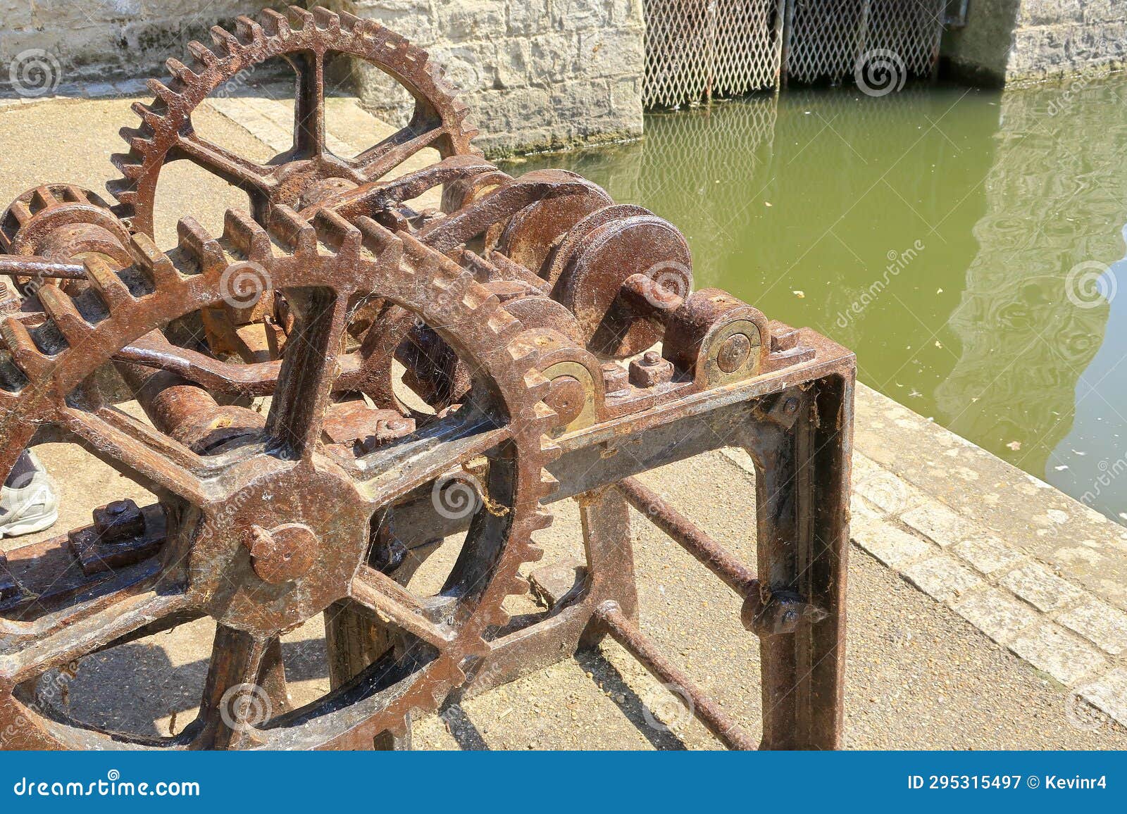 Rusty Old Cog Wheels and Pulleys Stock Image - Image of cogs, machine ...