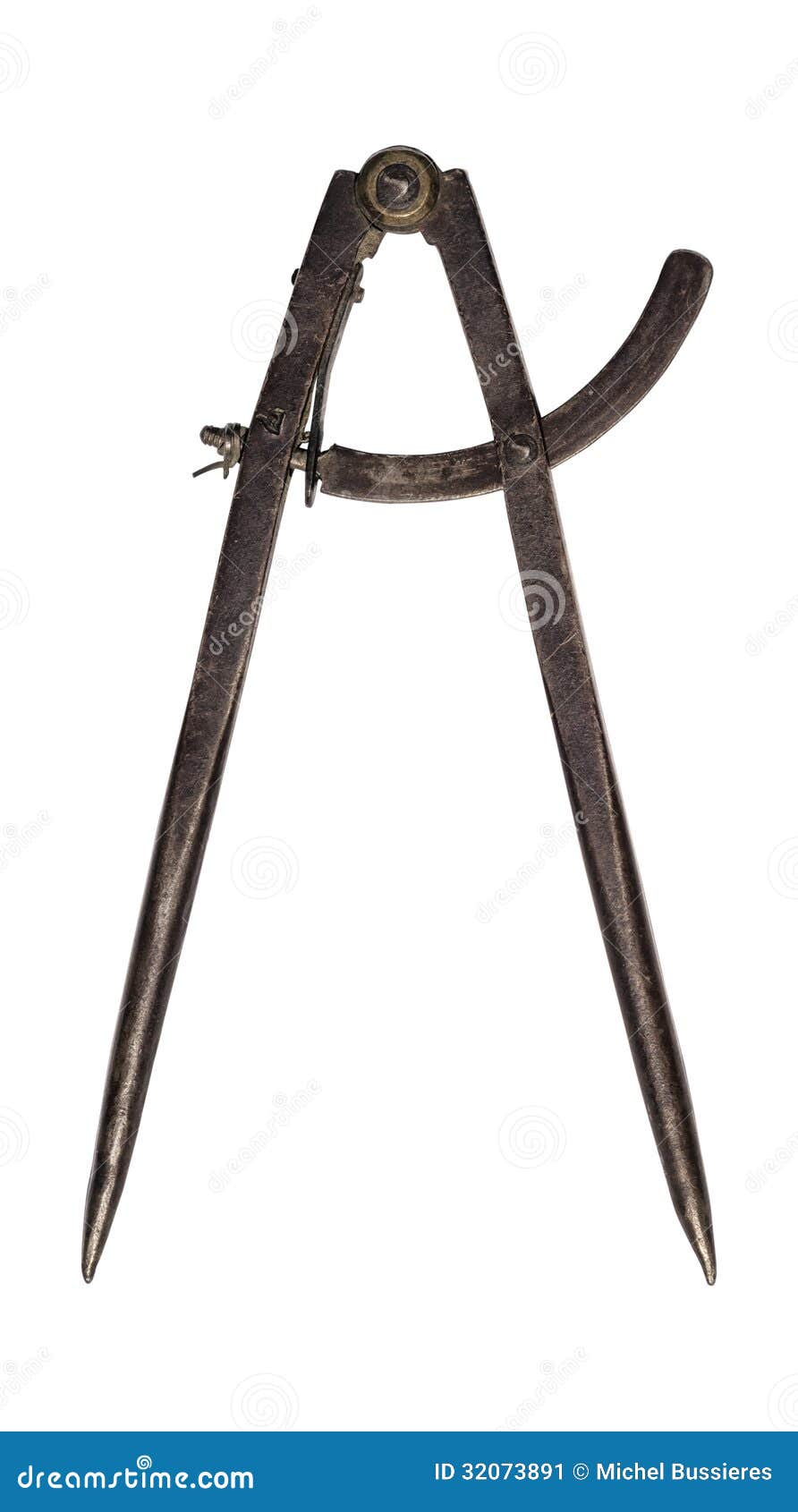 Rusty old compass stock image. Image of technical, mathematical - 32073891