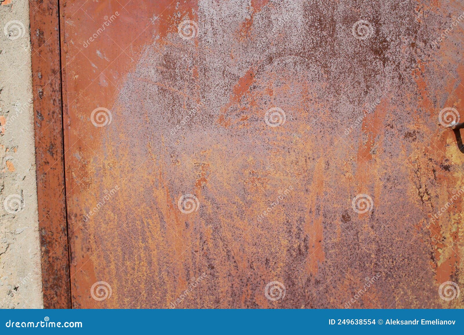 Iron, rusty texture stock photo. Image of construction - 249638554