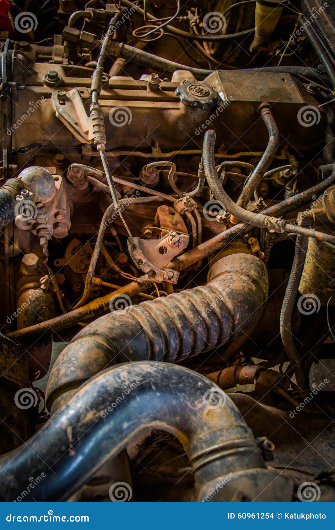 Rusty old engine stock photo. Image of device, machine - 60961254