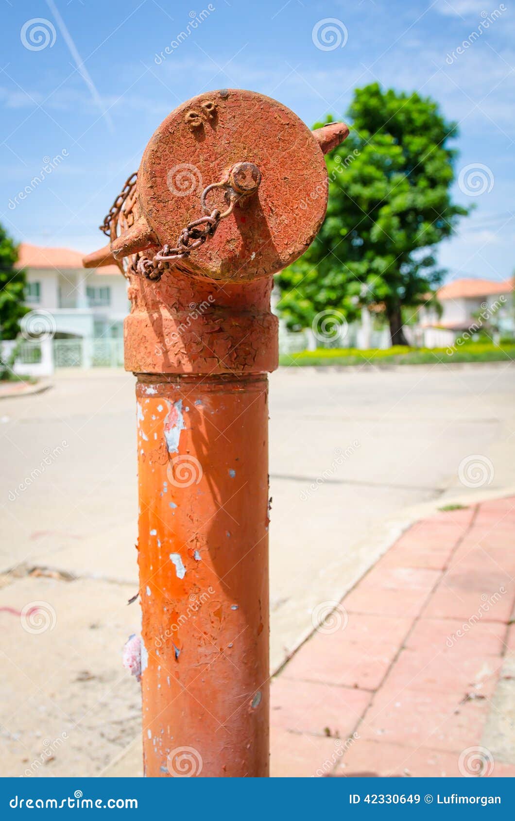 Rusty Old Fire Hydrant stock image. Image of fire, buildings - 42330649