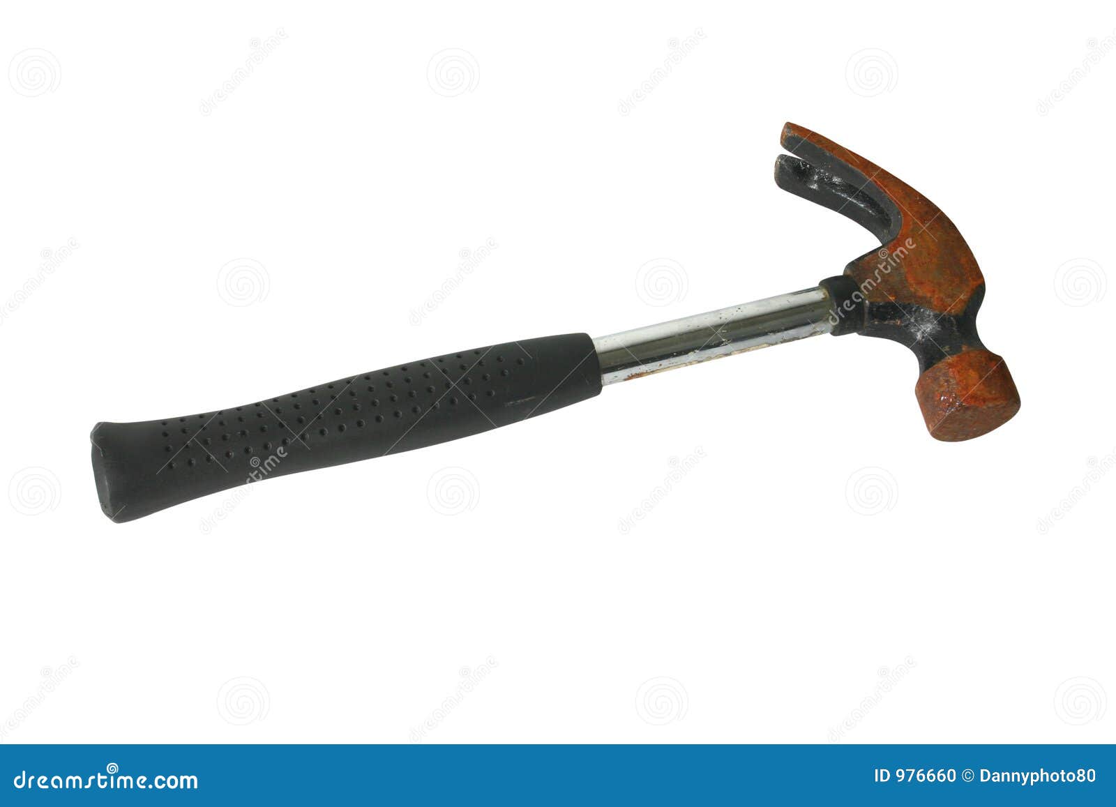 Rusty old hammer stock photo. Image of worn, rust, nails - 976660