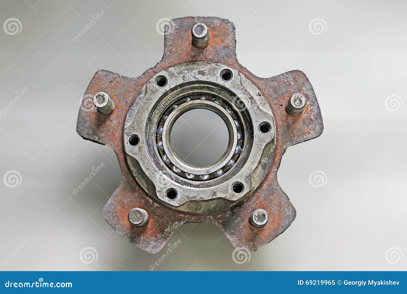 Rusty old hub stock image. Image of detail, rudder, industrial - 69219965