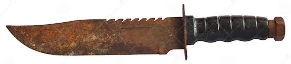 Rusty old knife stock photo. Image of steel, rust, tool - 23056654
