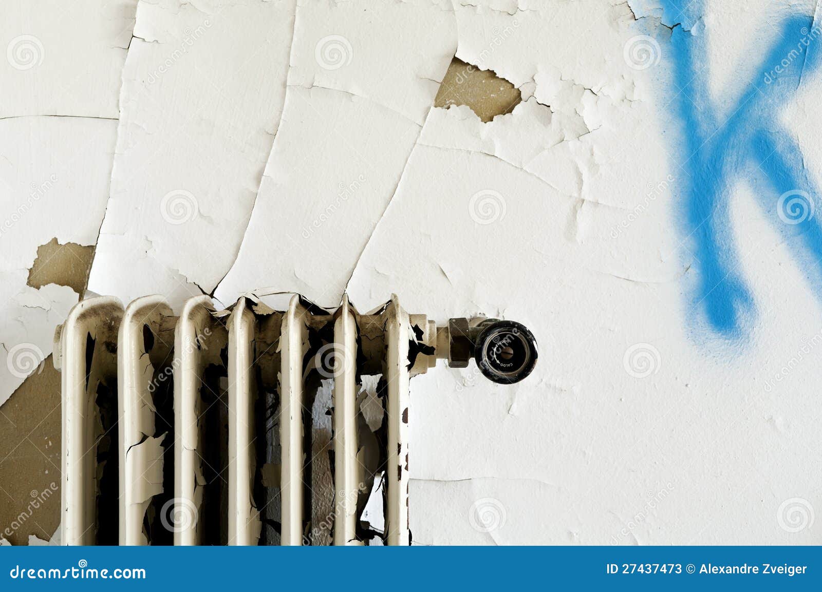 Rusty old radiator, stock image. Image of indoor, rusty - 27437473
