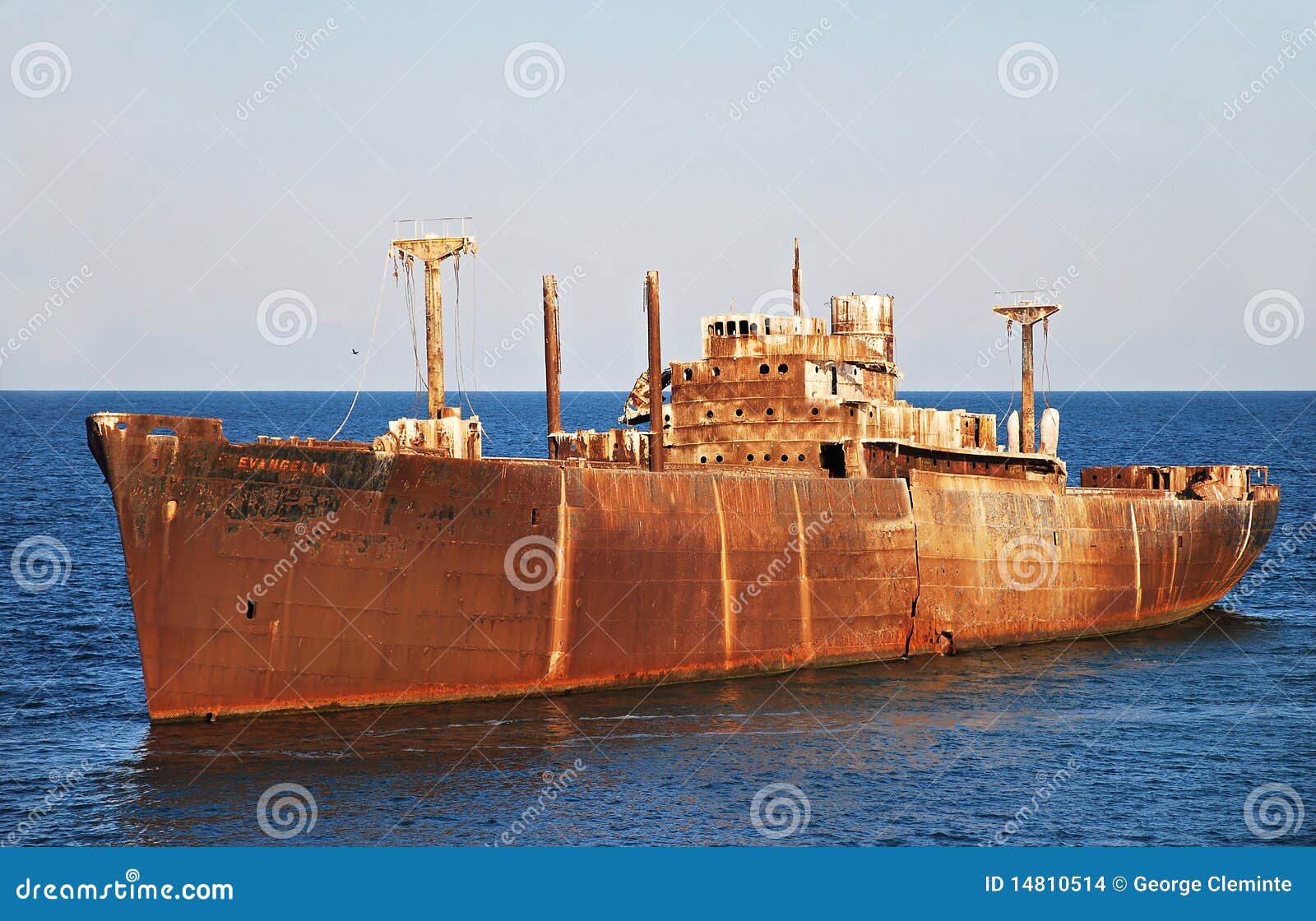 Rusty Old Shipwreck stock photo. Image of shipwreck, wave - 14810514