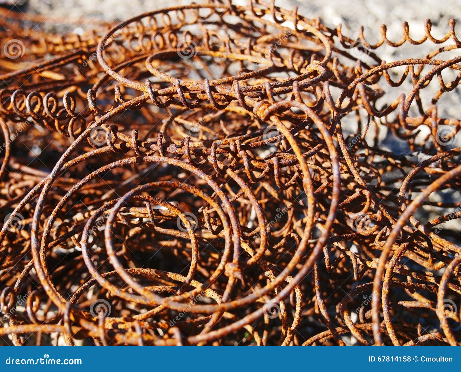 Rusty Old Springs stock photo. Image of springs, trash - 67814158