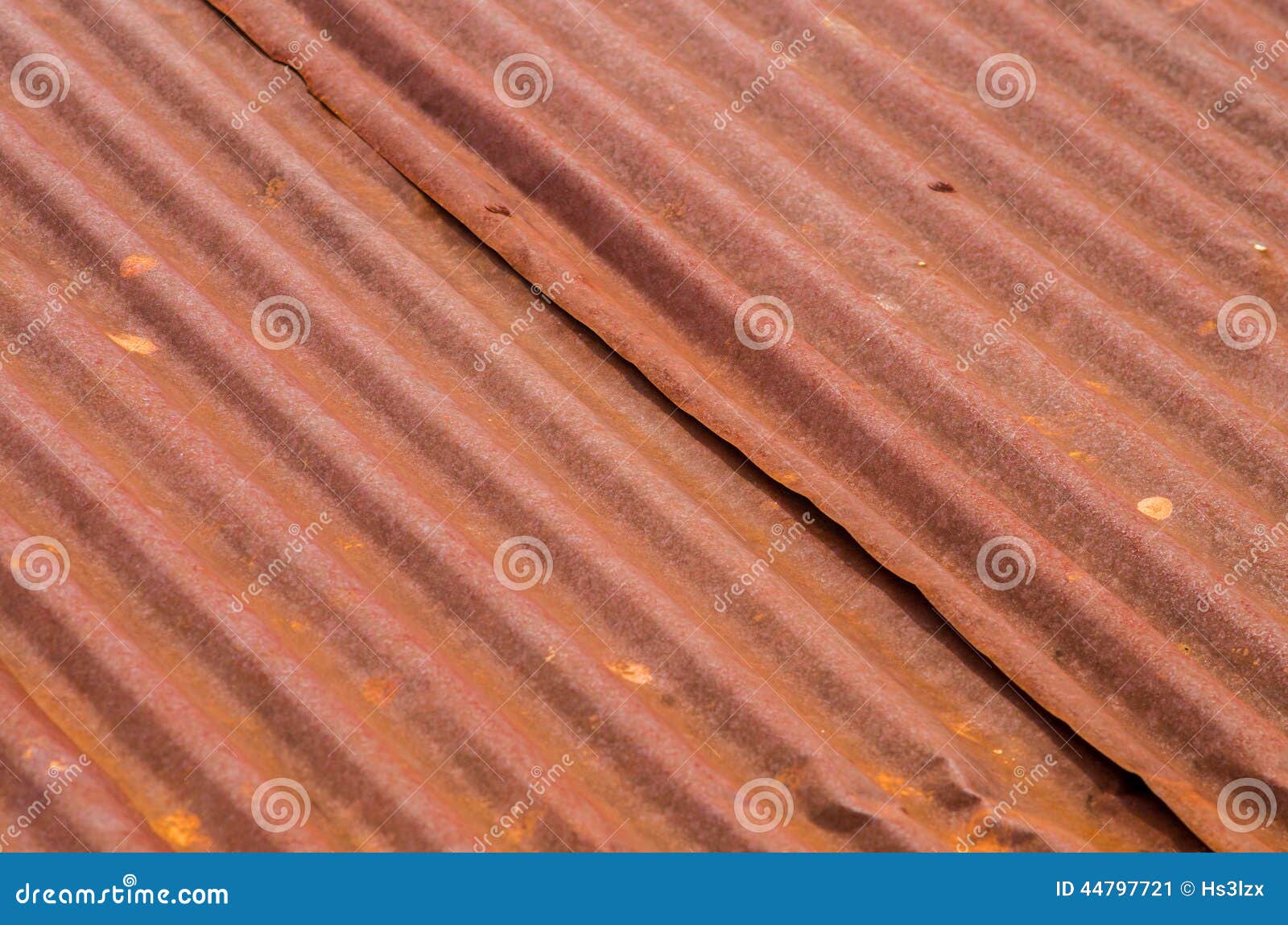 Rusty Old Tin Roof Texture Background Stock Image - Image of metal ...