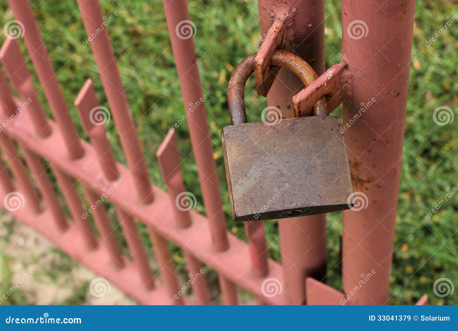 Rusty padlock stock image. Image of protect, rust, closeup - 33041379