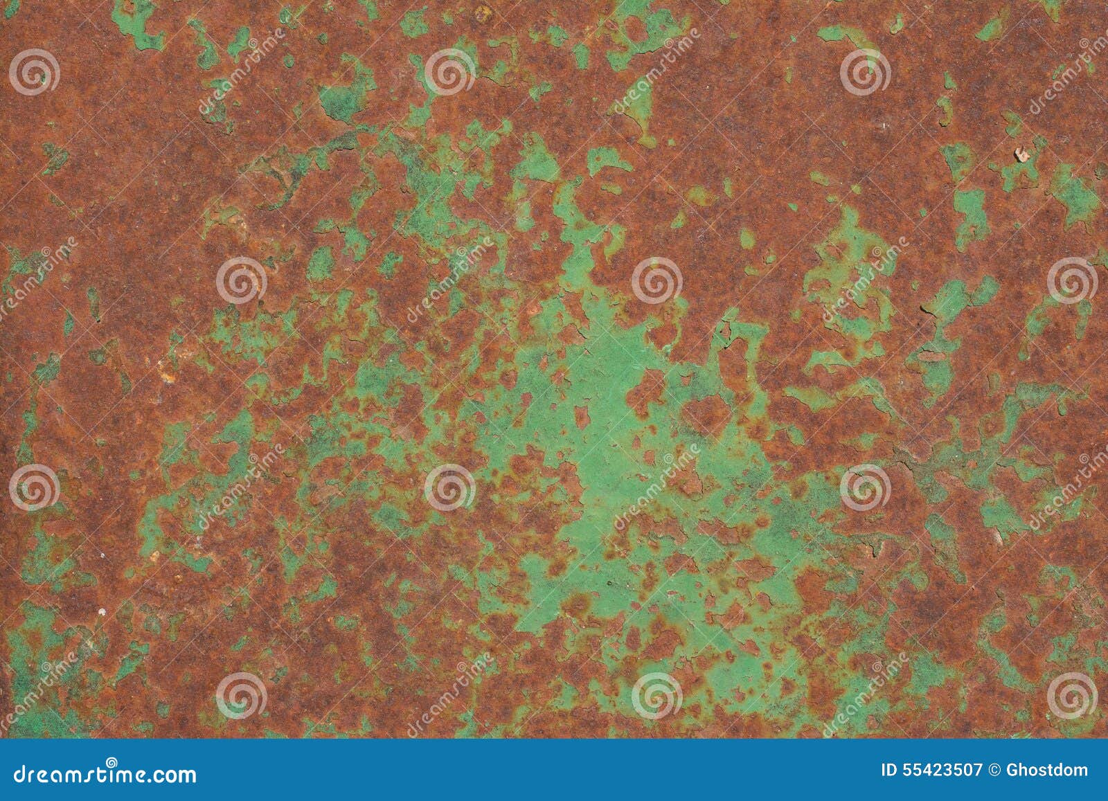 Rusty painted metal stock image. Image of metalwork, texture - 55423507