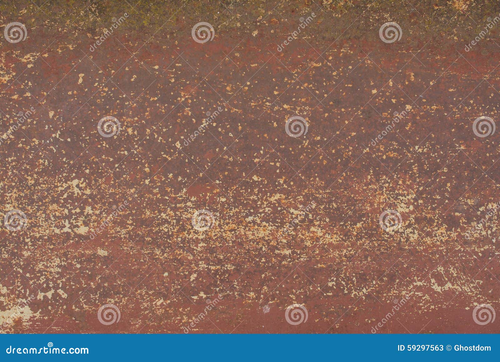 Rusty painted metal stock image. Image of texture, metal - 59297563