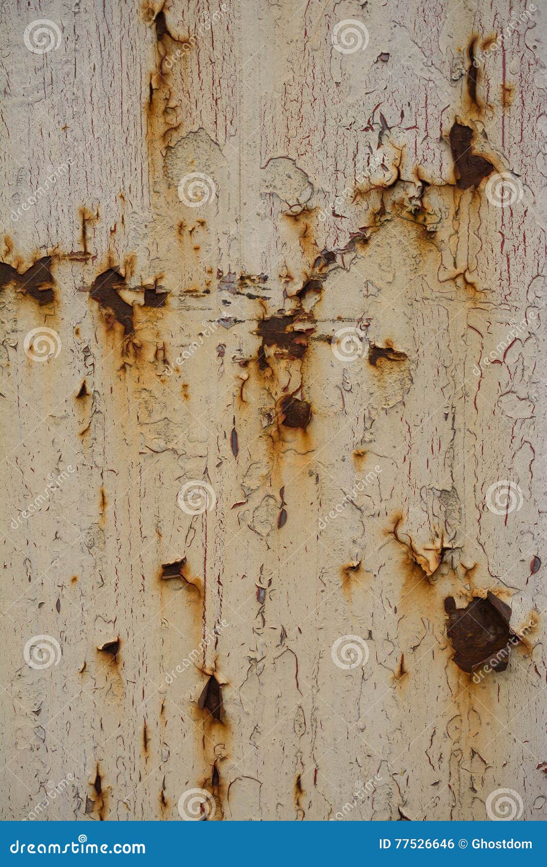 Rusty painted metal stock photo. Image of rust, orange - 77526646