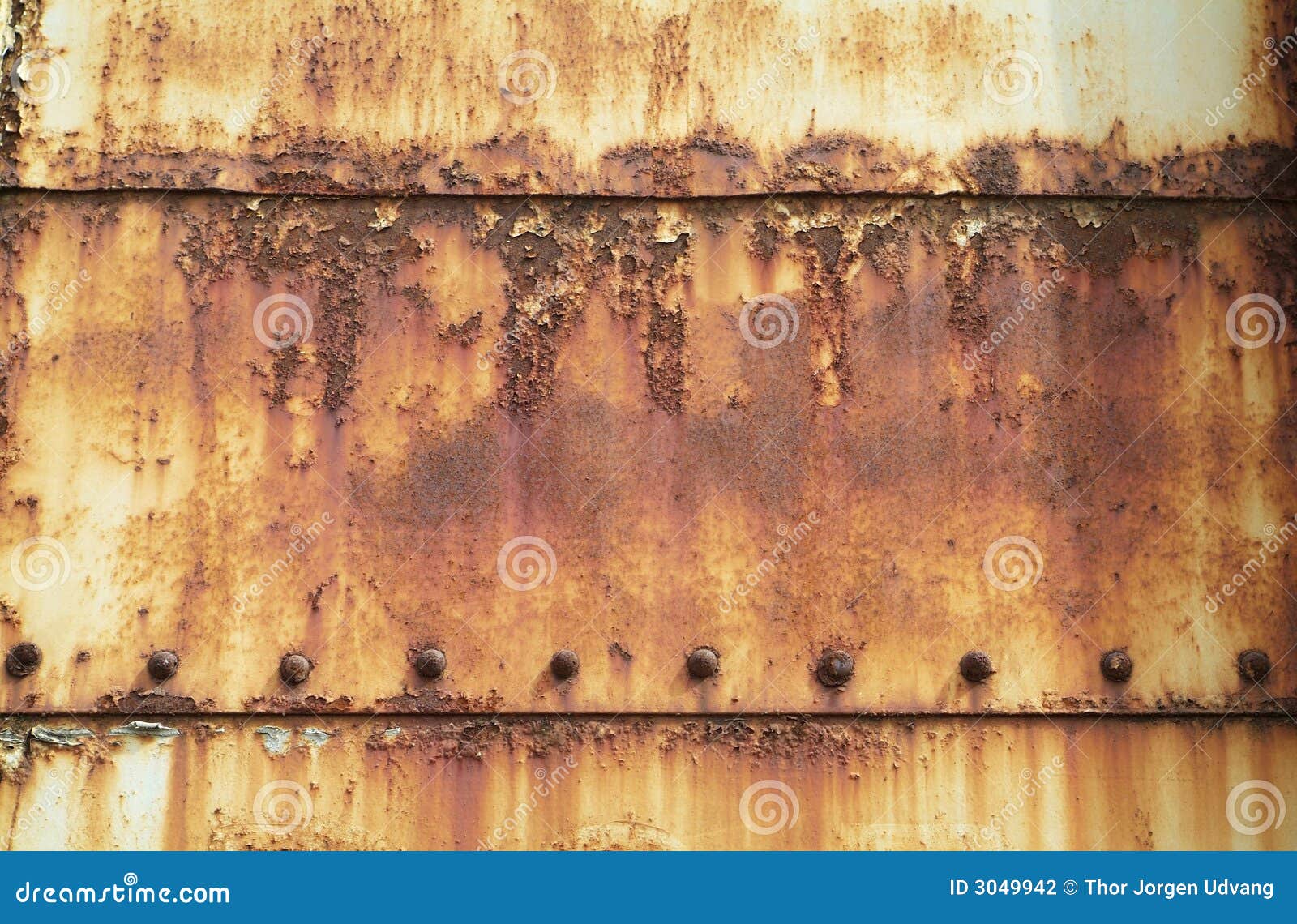 Rusty, Painted Steel Plates Stock Photo - Image of rust, abstract: 3049942