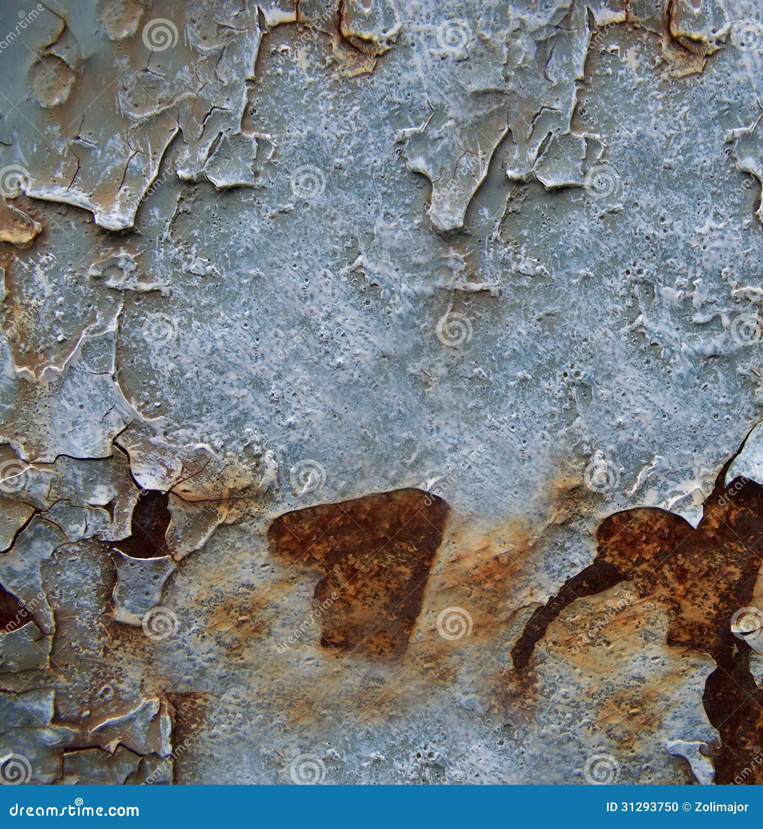 Rusty painted surface stock photo. Image of used, background - 31293750