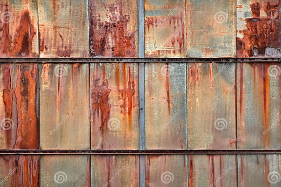 Rusty Panels stock image. Image of pattern, rusty, surface - 13337421