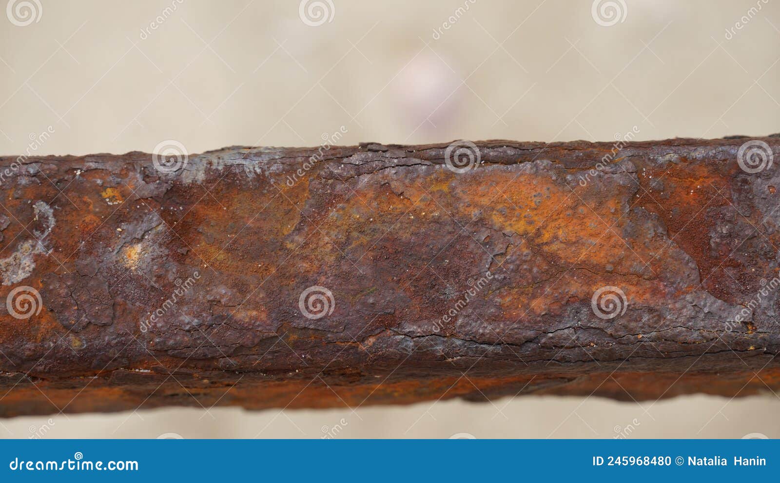 Rusty Part of Shipwreck. an Iron Piece from a Ship on the Seashore ...