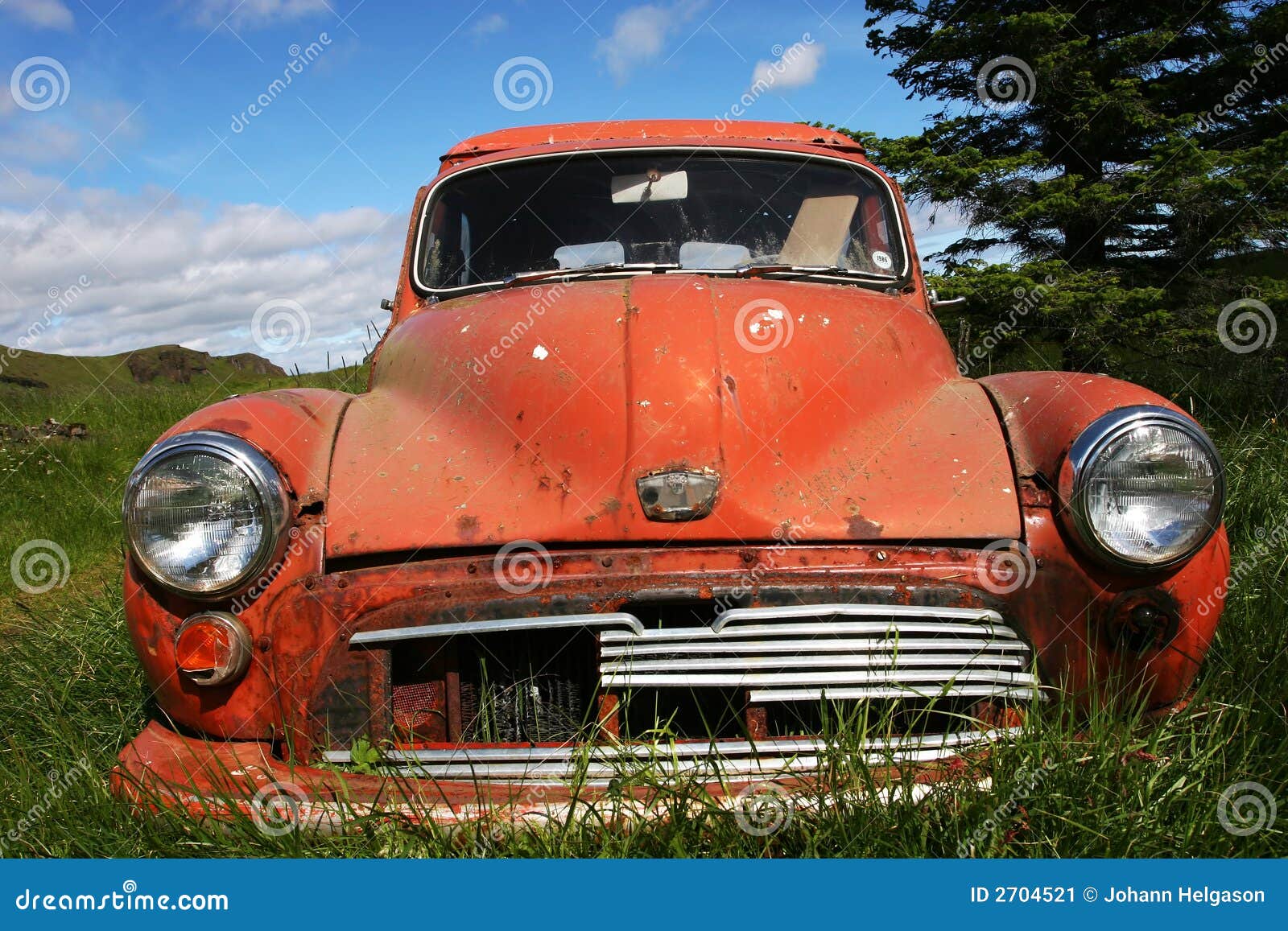 Rusty Old Pick Up Truck In An Old Field In Hill Country, Texas Royalty ...