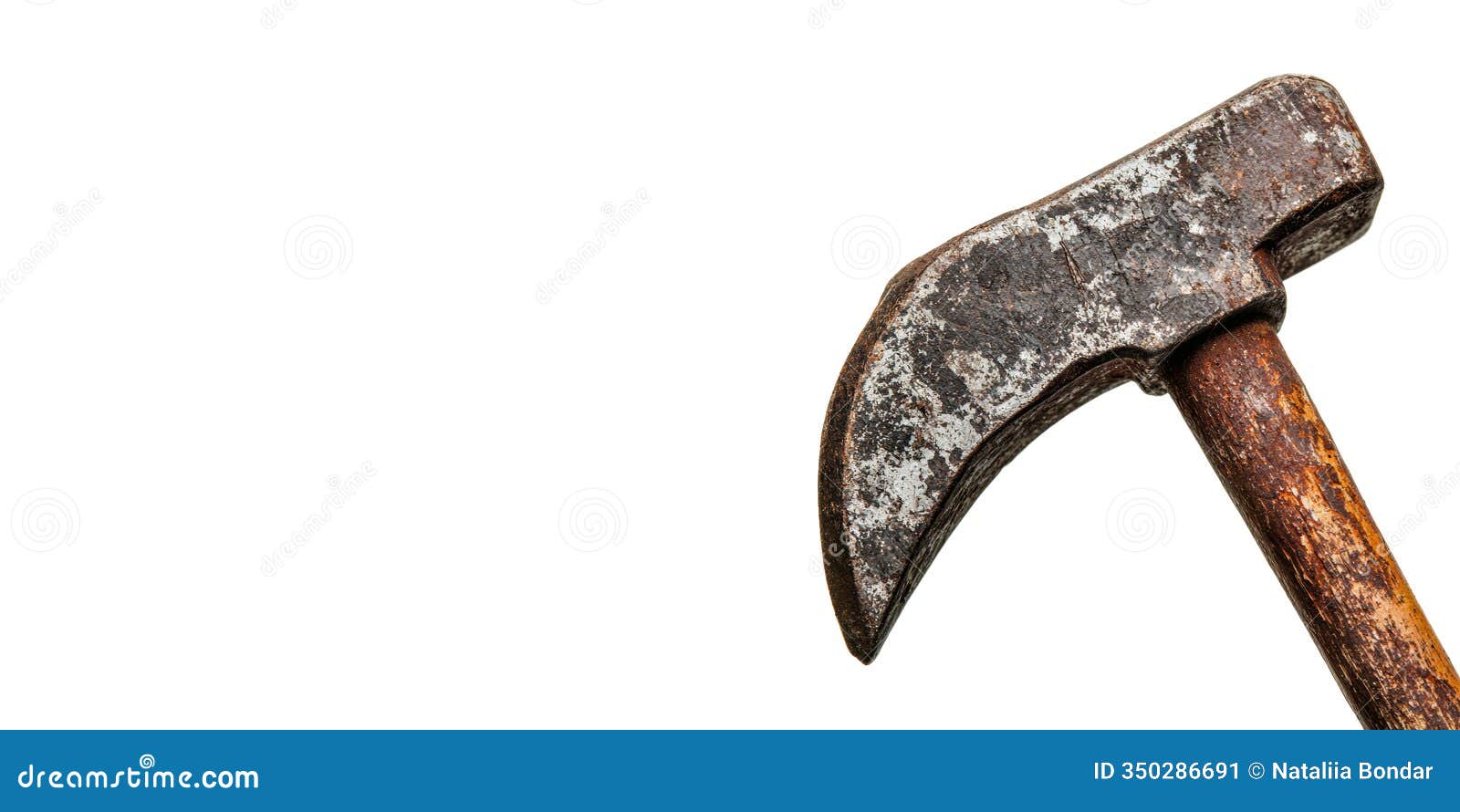 Rusty Pickaxe Head Isolated on Transparent Background Stock Image ...