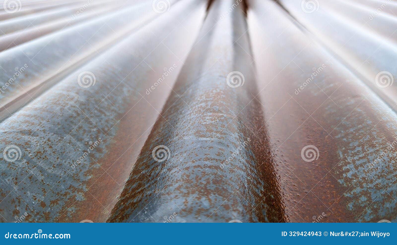 Rusty Pillar Metal Rust Texture. Stock Image - Image of rusty, house ...