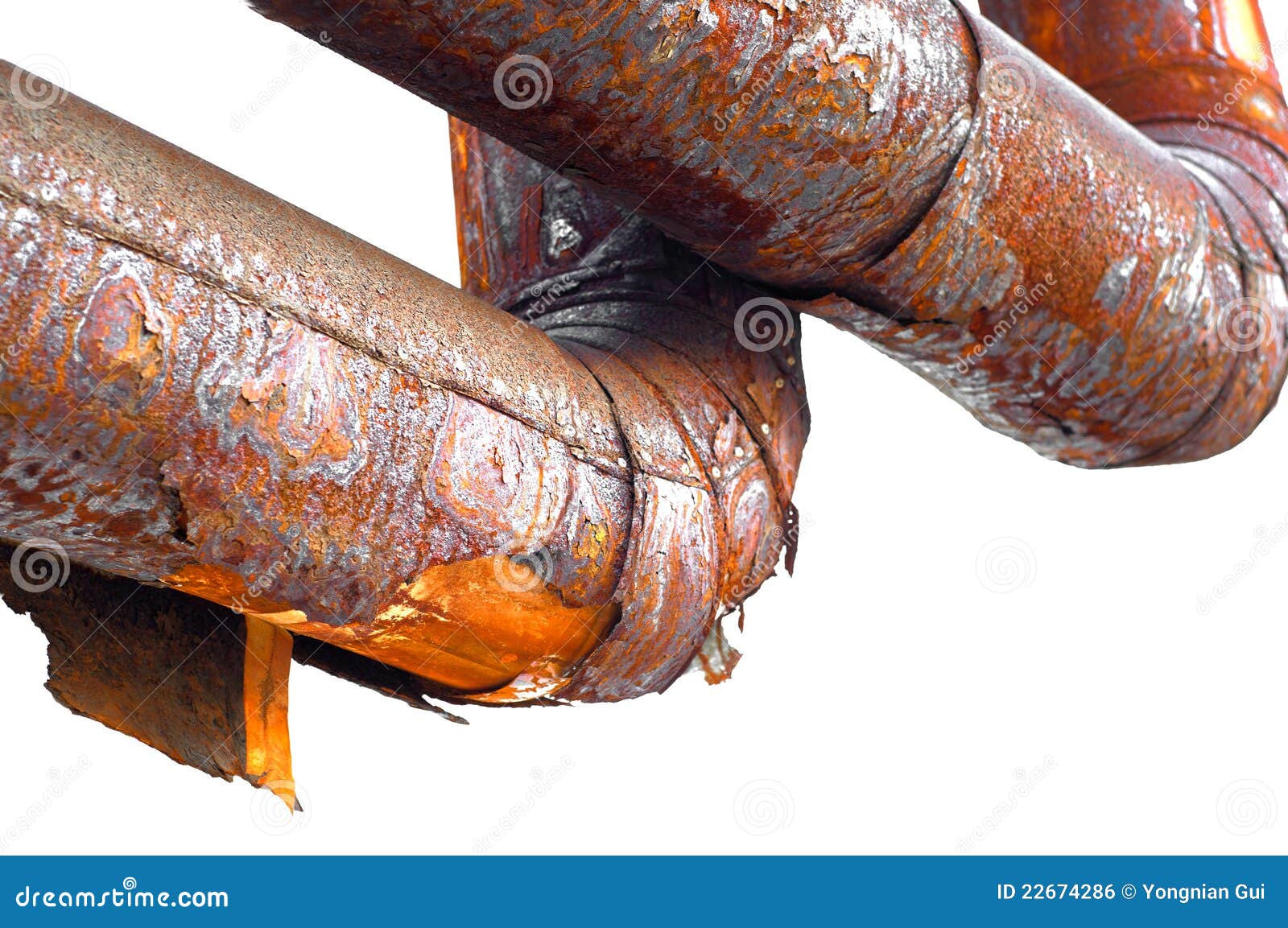 Rusty pipe stock photo. Image of flow, corrode, corrosion - 22674286