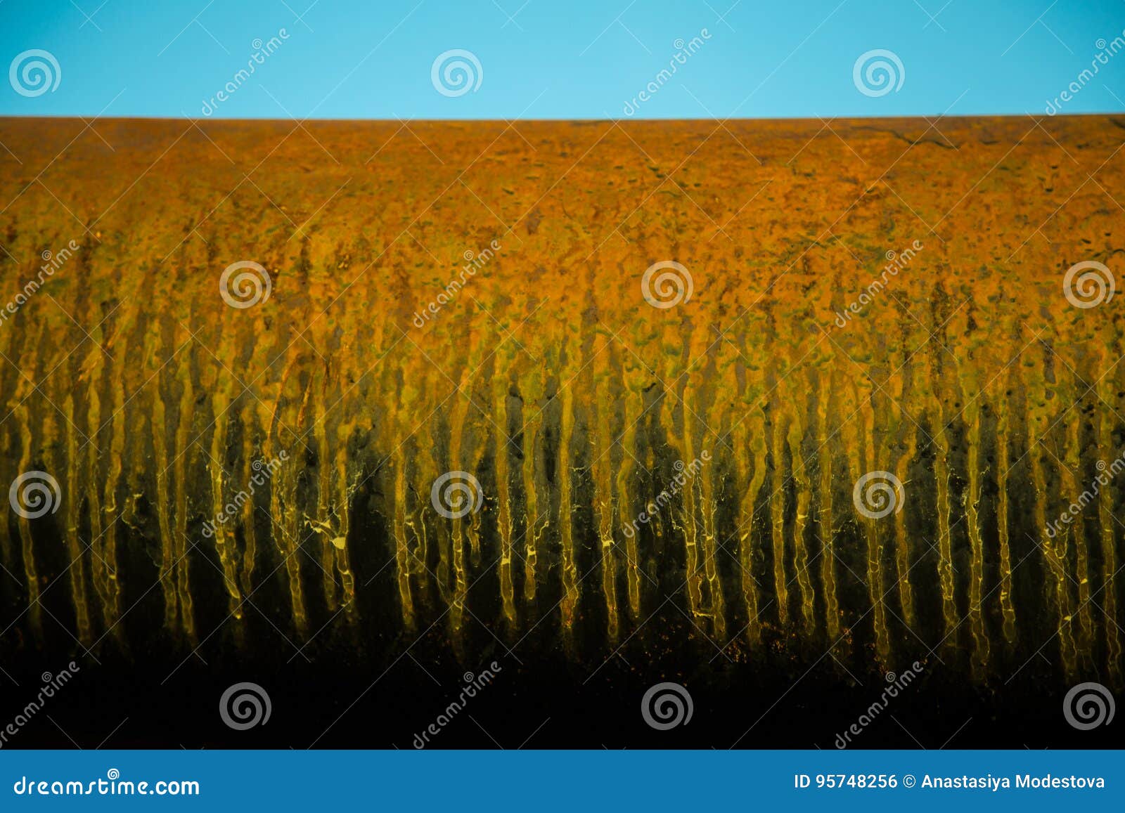 Rusty pipe acid background stock photo. Image of industrial - 95748256