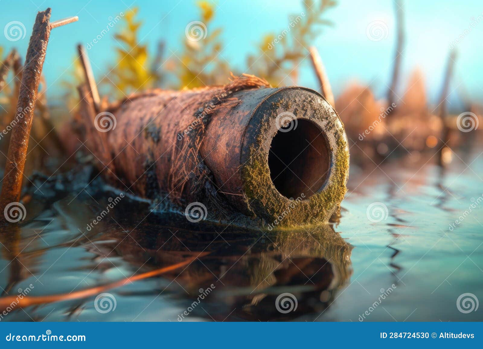 Rusty Pipe Stock Photography | CartoonDealer.com #1200974