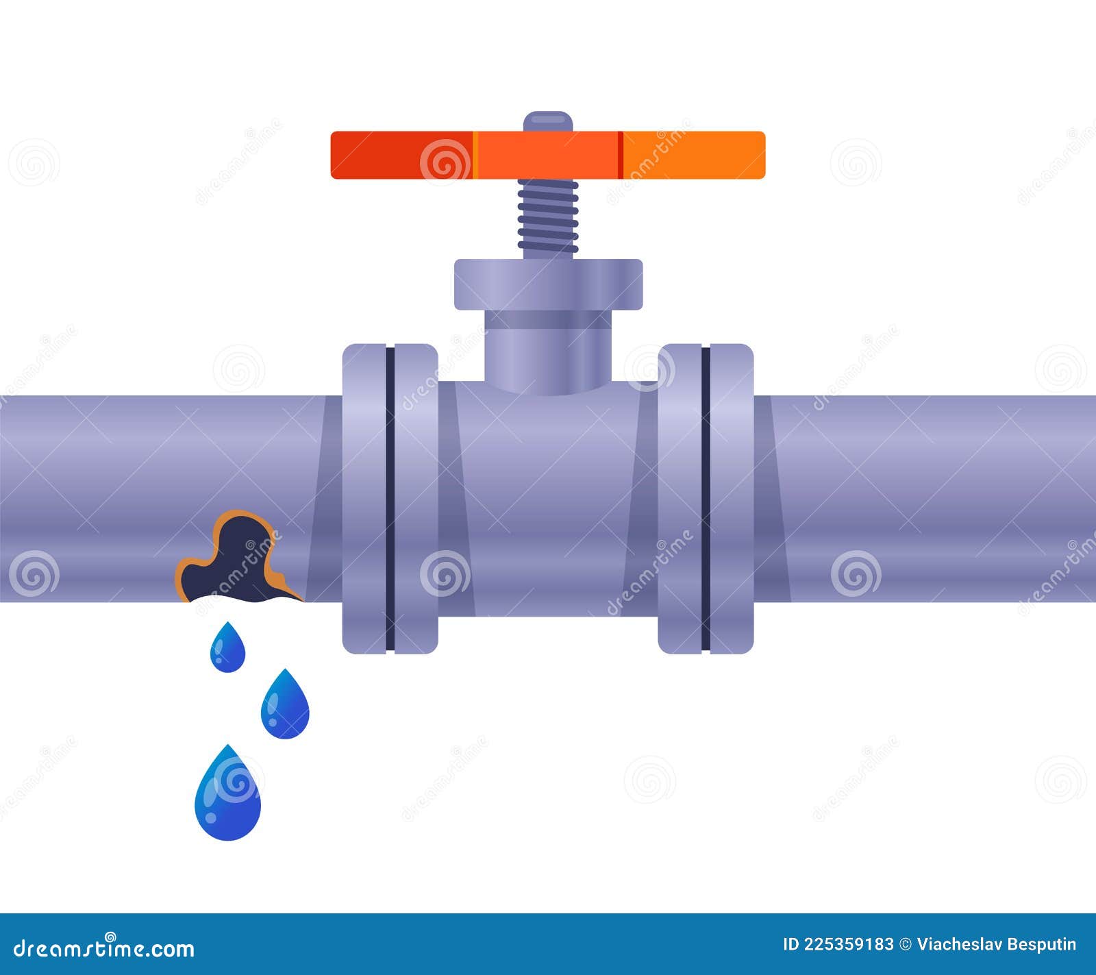 Rusty Pipe Stock Photography | CartoonDealer.com #1200974