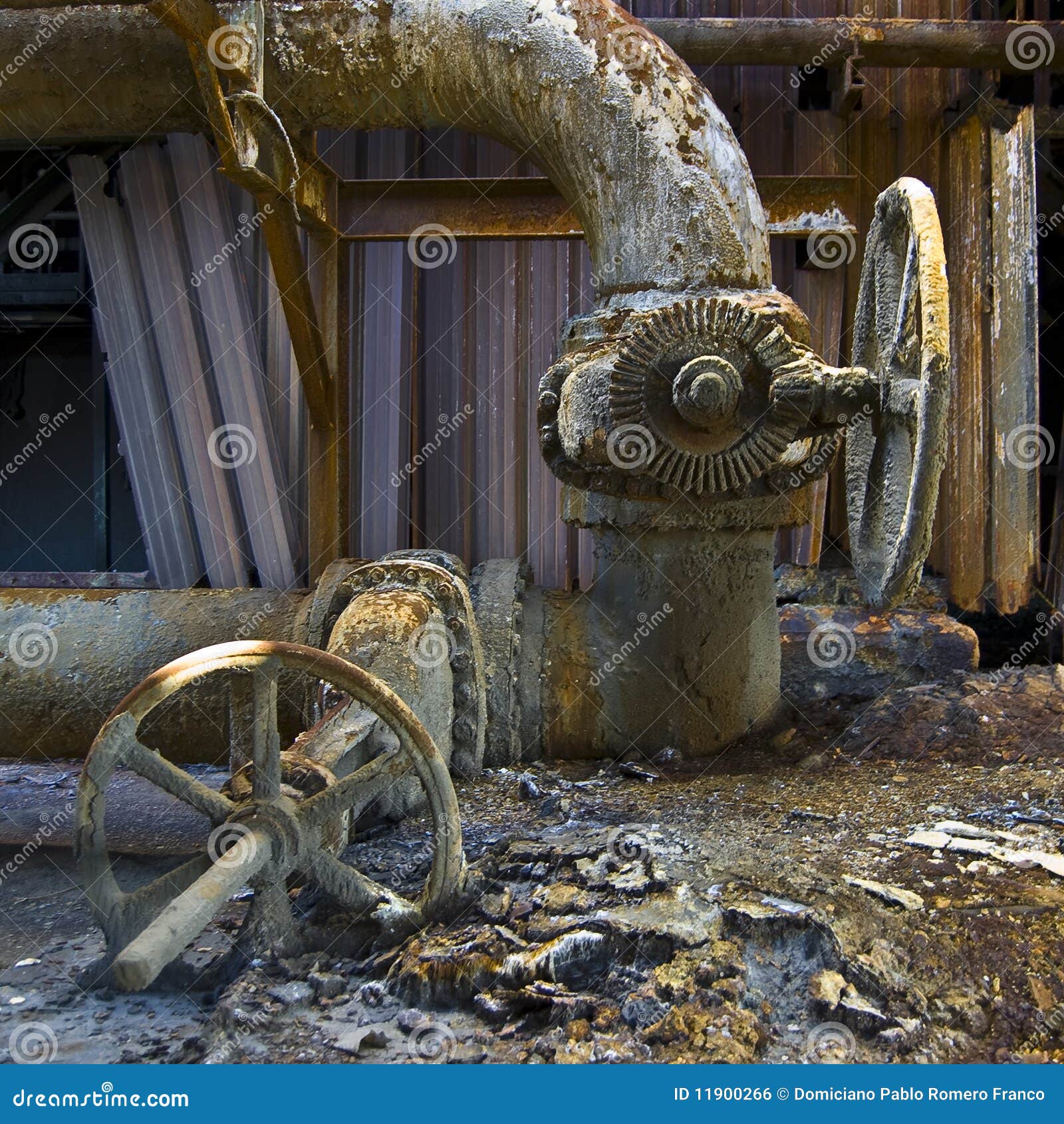 Rusty pipes stock photo. Image of shut, safety, machine - 11900266