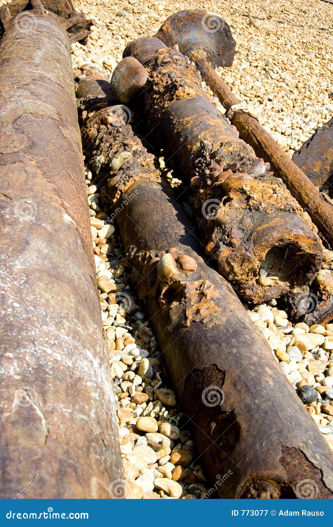 Rusty Pipes stock image. Image of corrosion, conduit, rough - 773077