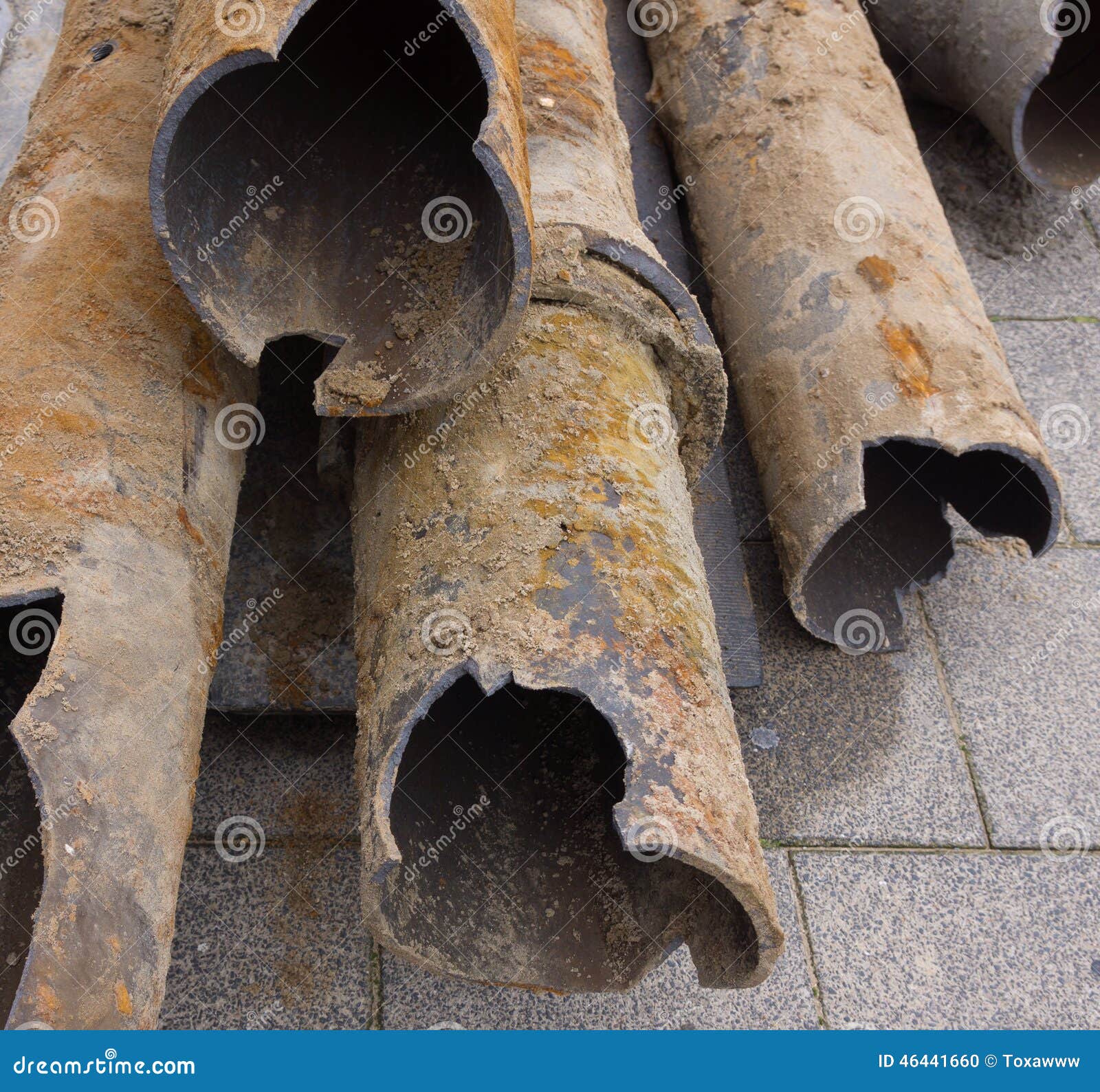 Rusty pipes stock photo. Image of stack, technology, industrial - 46441660