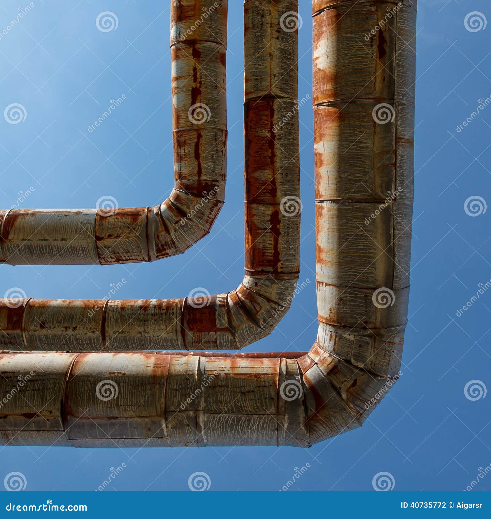 Rusty pipes stock photo. Image of rusted, metal, industry - 40735772
