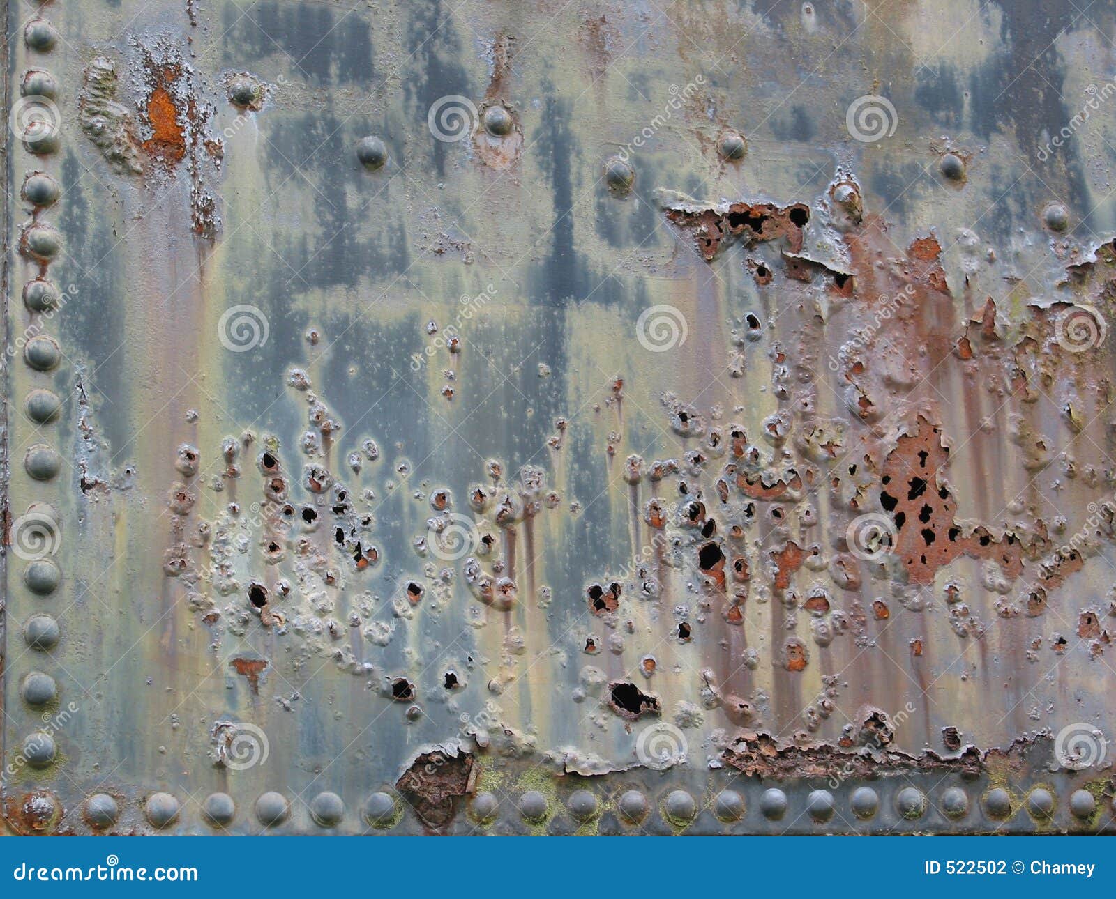 Rusty, Pitted Metal stock photo. Image of corrosion, weathered - 522502