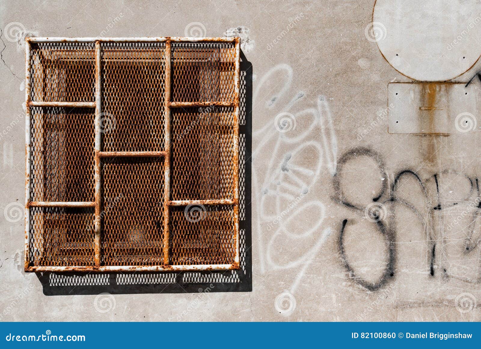 Rusty Prison Window stock photo. Image of residential - 82100860