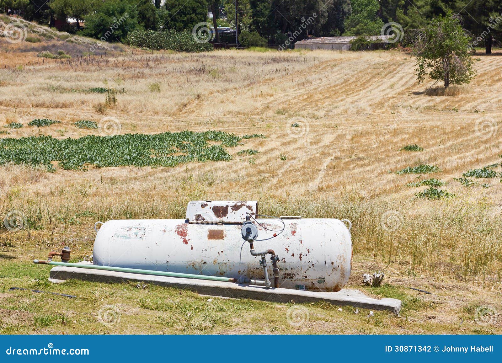 Rusty Propane Tank stock photo. Image of peeled, generation - 30871342