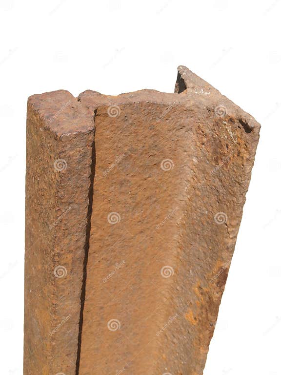 Rusty rail stock image. Image of industry, iron, track - 41167271