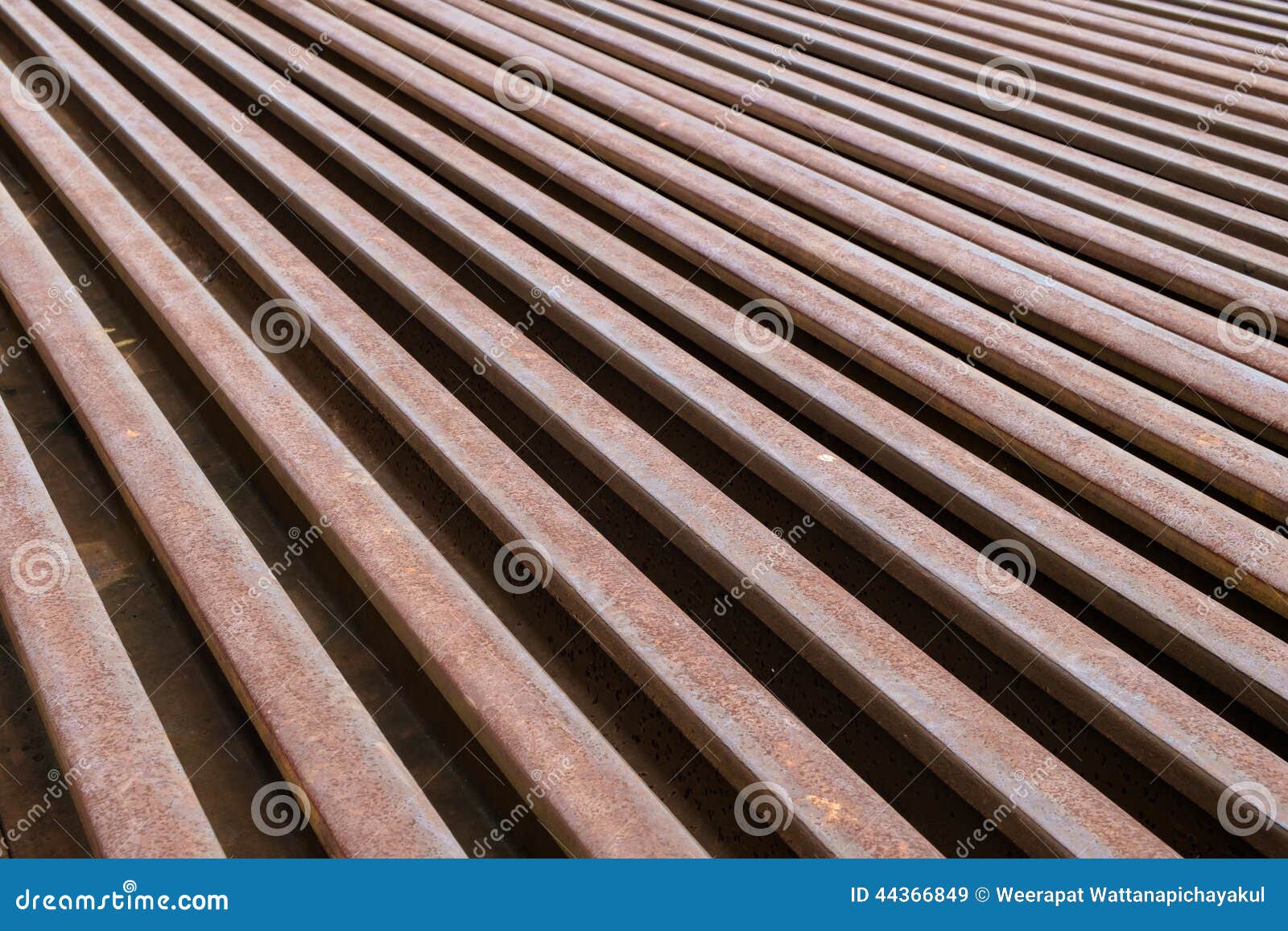 Rusty rail metal stock image. Image of texture, obsolete - 44366849
