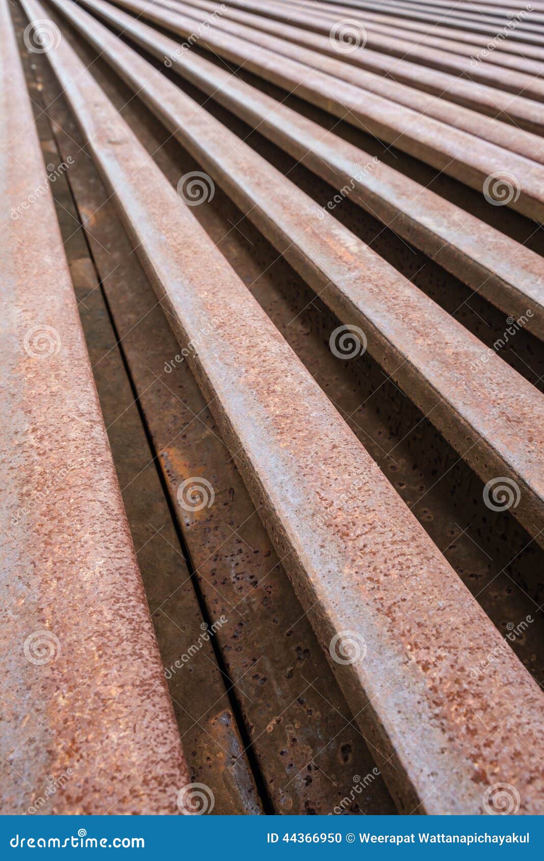 Rusty rail metal stock photo. Image of heavy, obsolete - 44366950