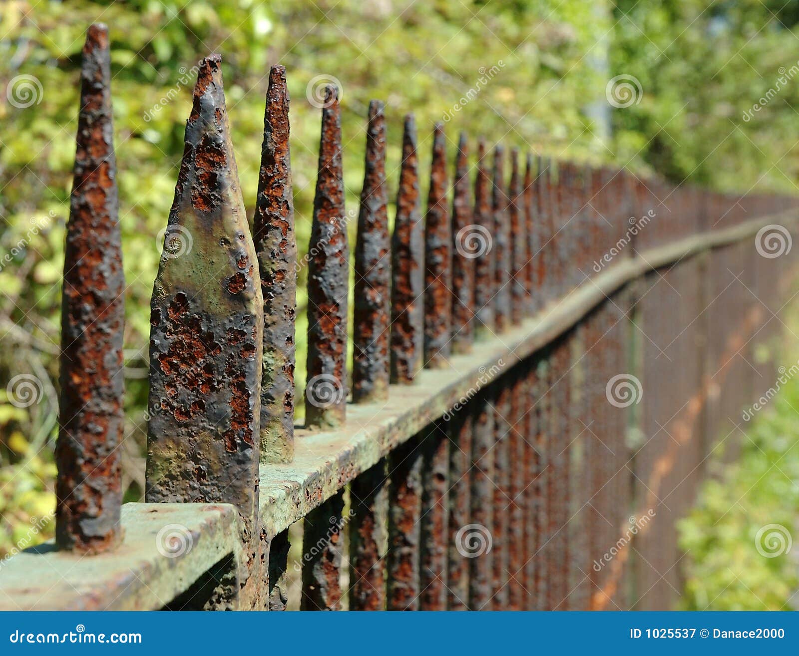 Rusty railings stock image. Image of rails, protection - 1025537