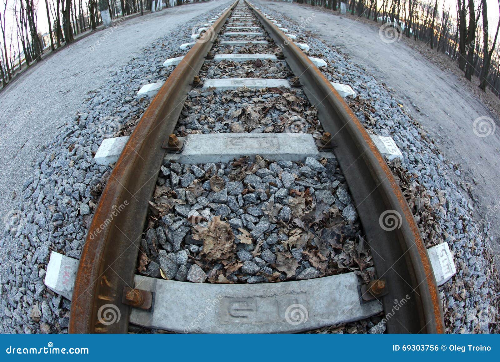 Rusty railroad close up stock photo. Image of long, close - 69303756