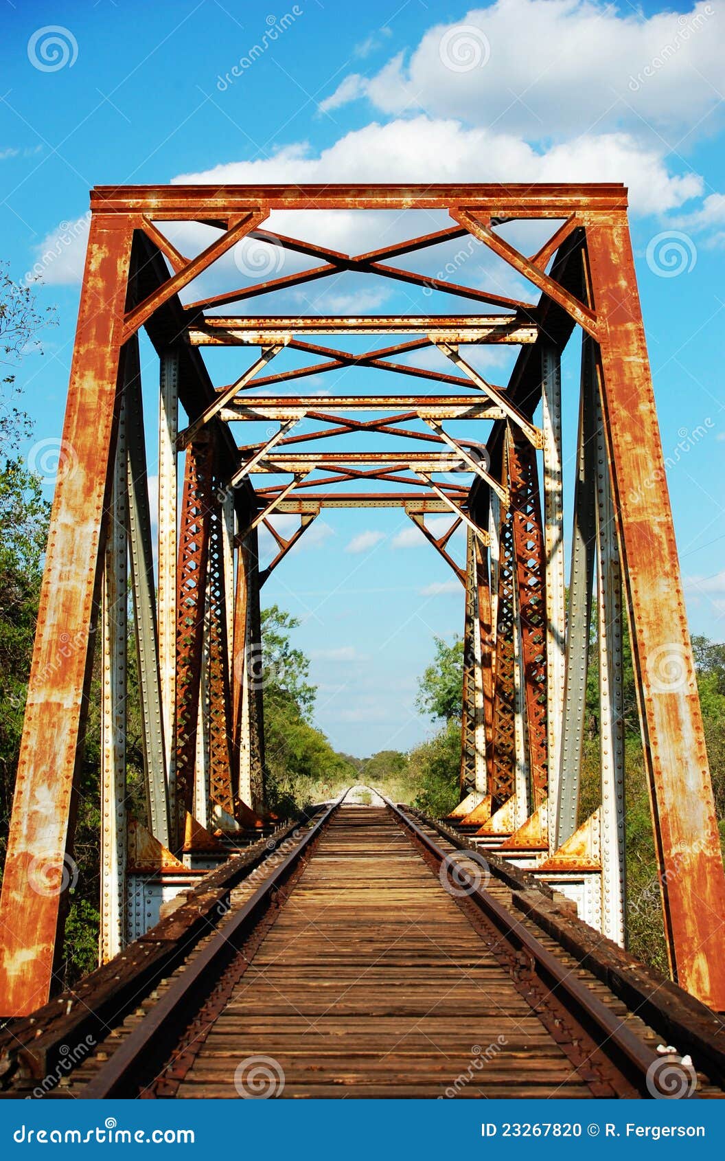 Rusty Railroad Tracks stock photo. Image of locomotive - 23267820