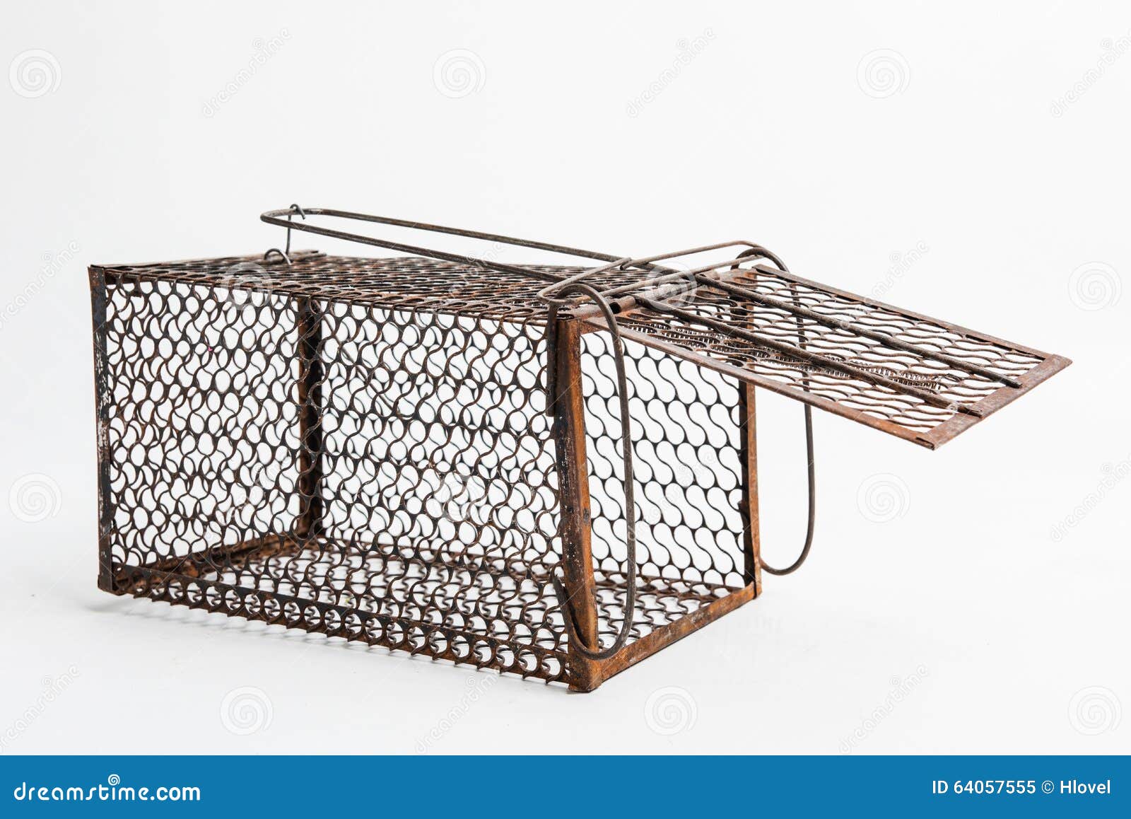 Rusty rat cage stock image. Image of iron, peanut, cage - 64057555