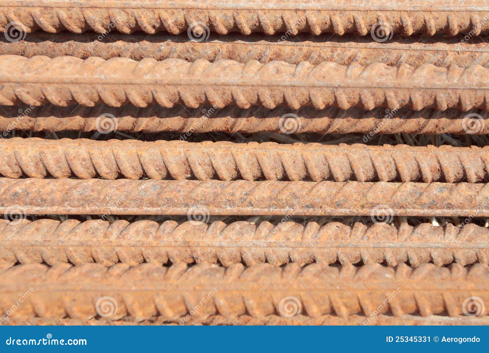 Rusty rebar background stock image. Image of girder, fusing - 25345331
