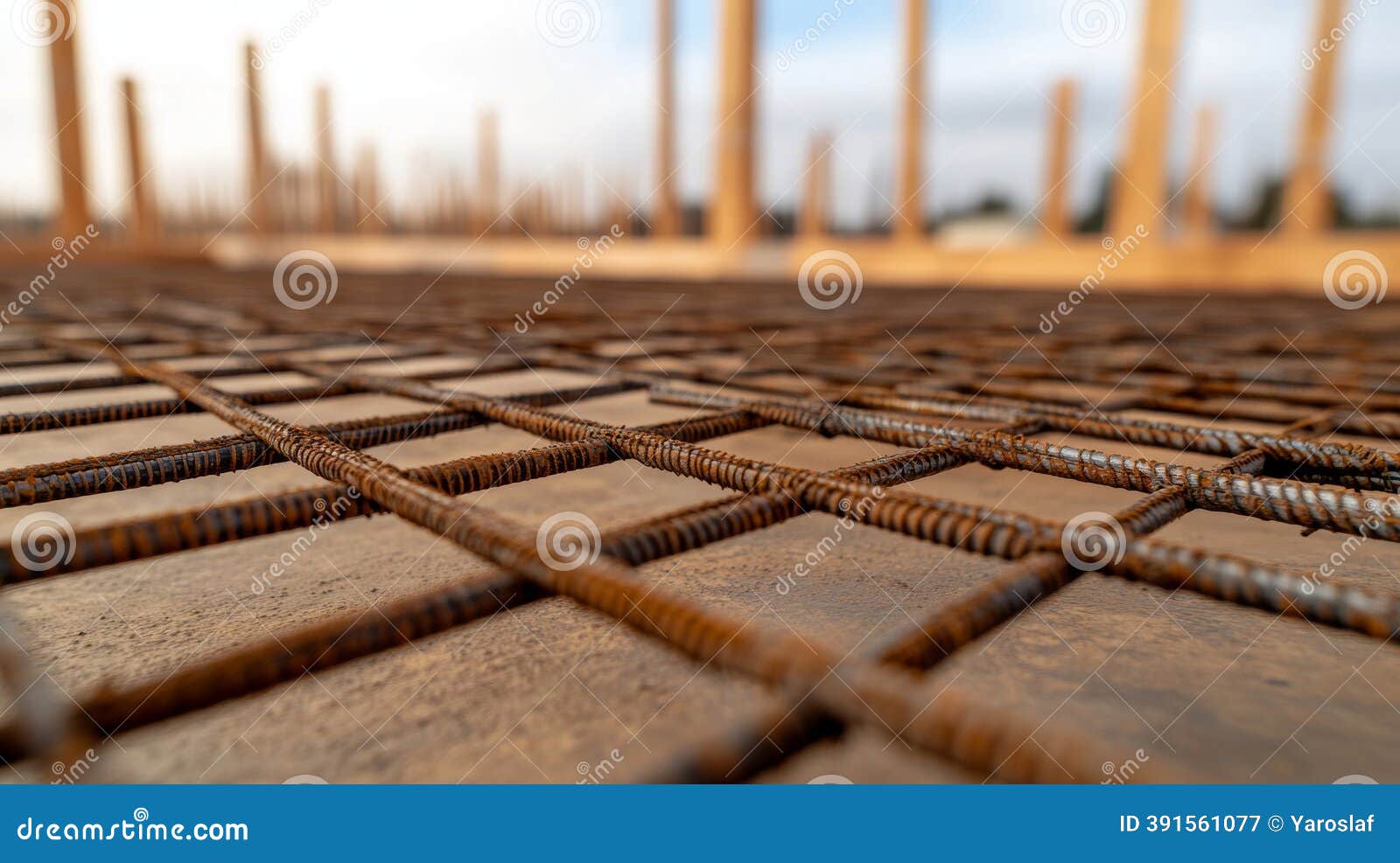 Rebar And Formwork For Beam And Column Stock Photography ...