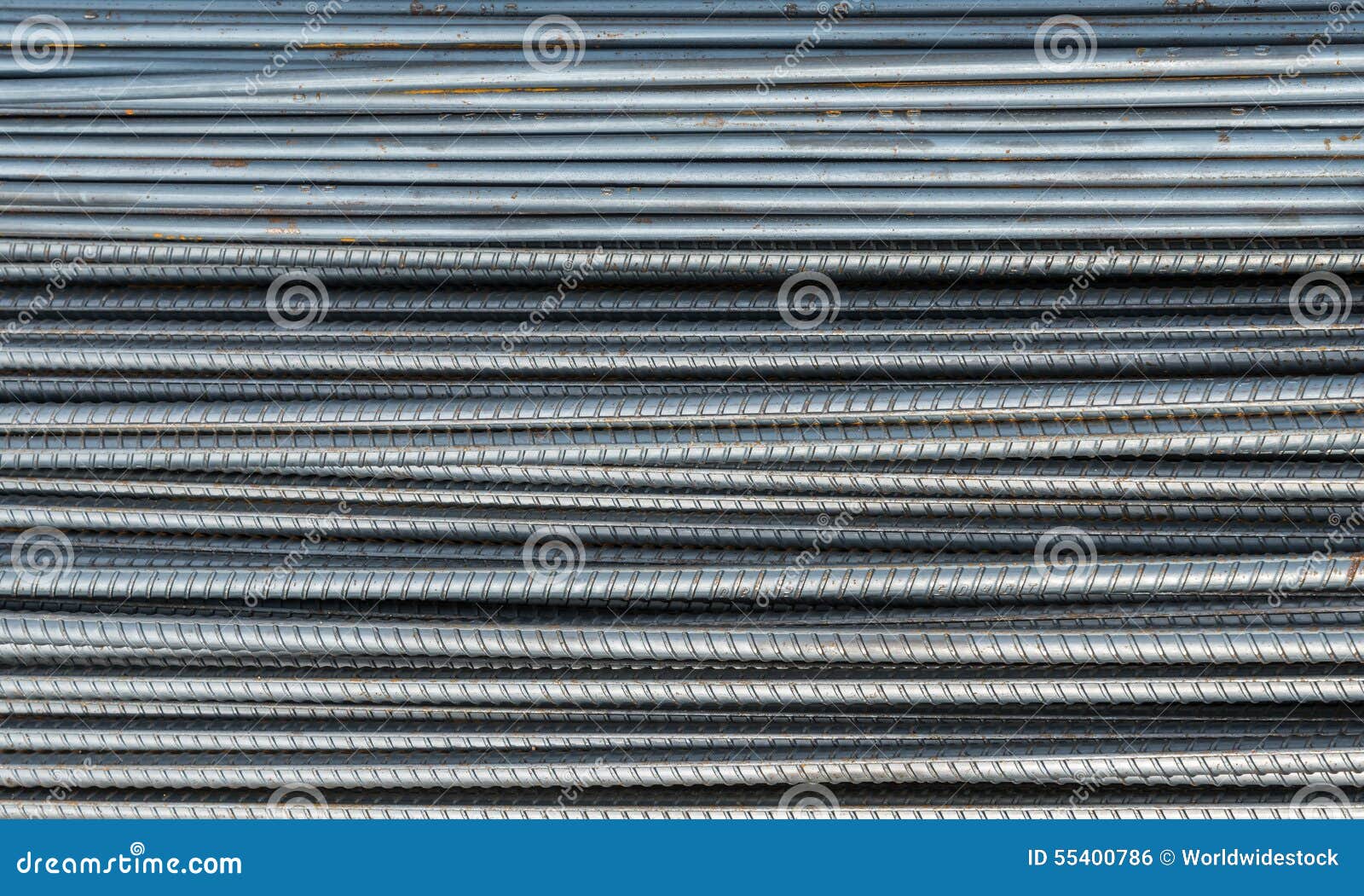 Rusty Rebar Steel Used in Construction Stock Photo - Image of corrosion ...