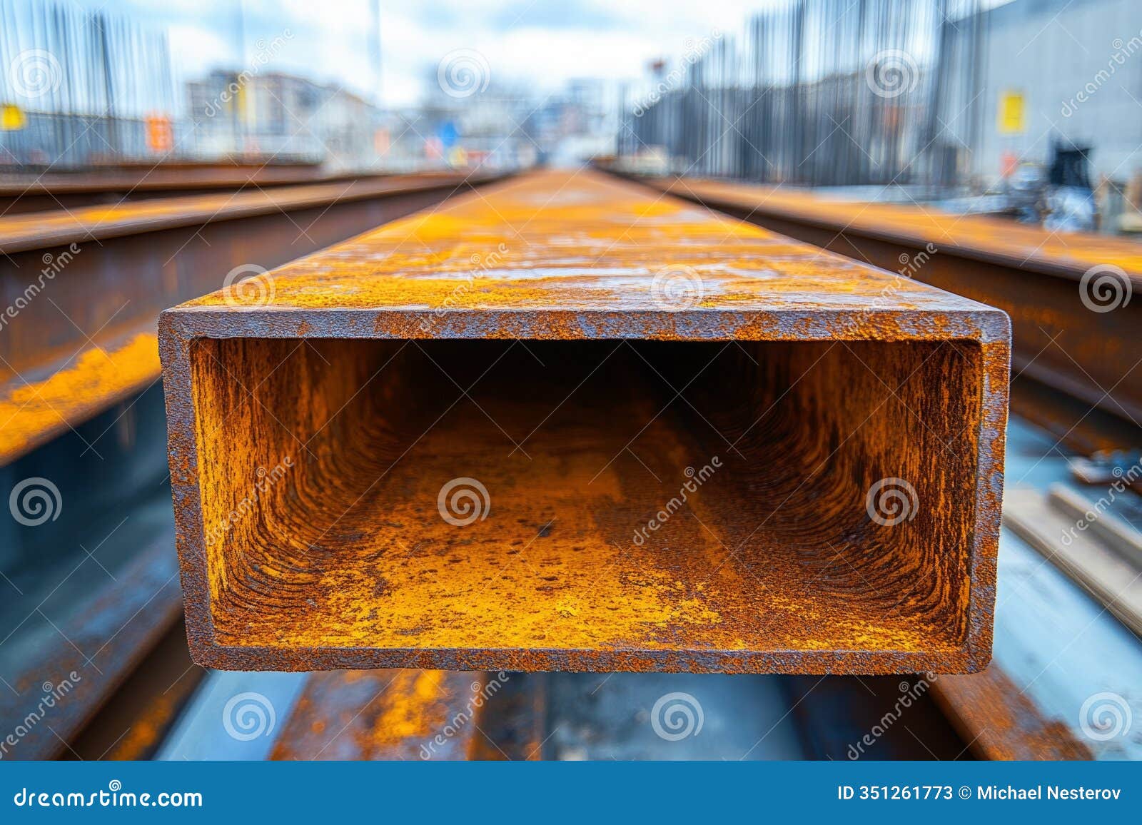 Rusty Rectangular Metal Sign Isolated On Transparent Background Royalty ...